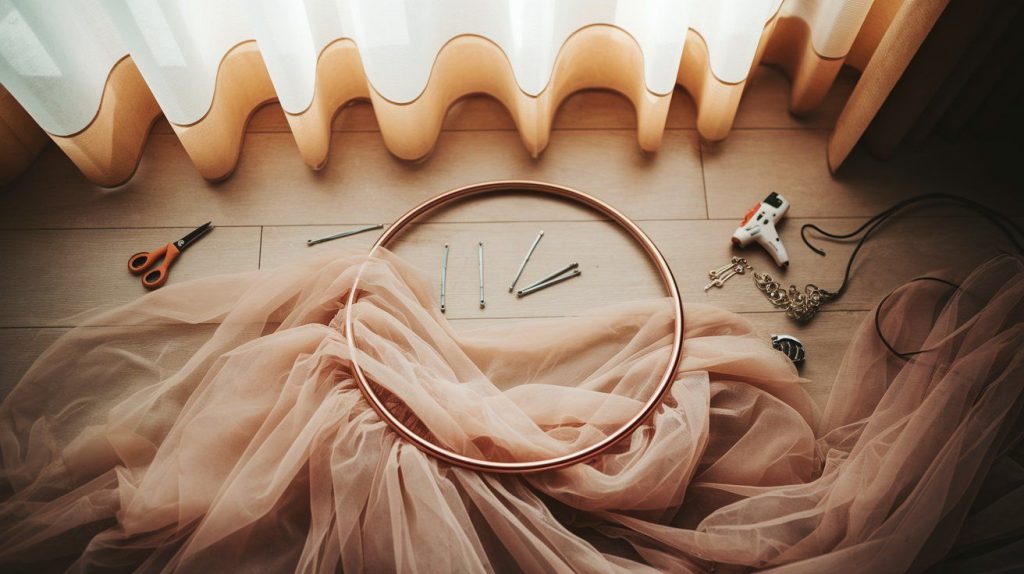 How to Make a DIY Reading Tent with a Hula Hoop and Fabric – Tooshopy